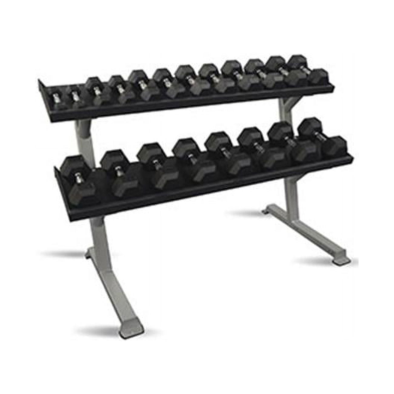 Inflight 69" 2-Tier DB Rack - Tray Style (69" Trays) with a 10 Pair (5 ...