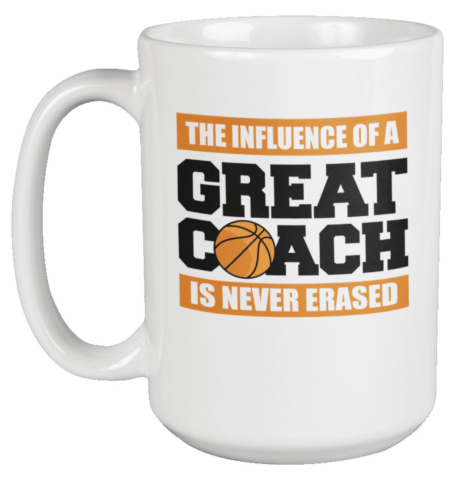 Influence of a Great Coach Coffee & Tea Mug for Basketball Coaches ...