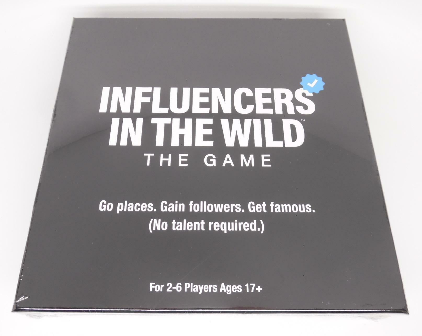 Influencers in the Wild: The Game - Social Media Game for 2-6 Players ...