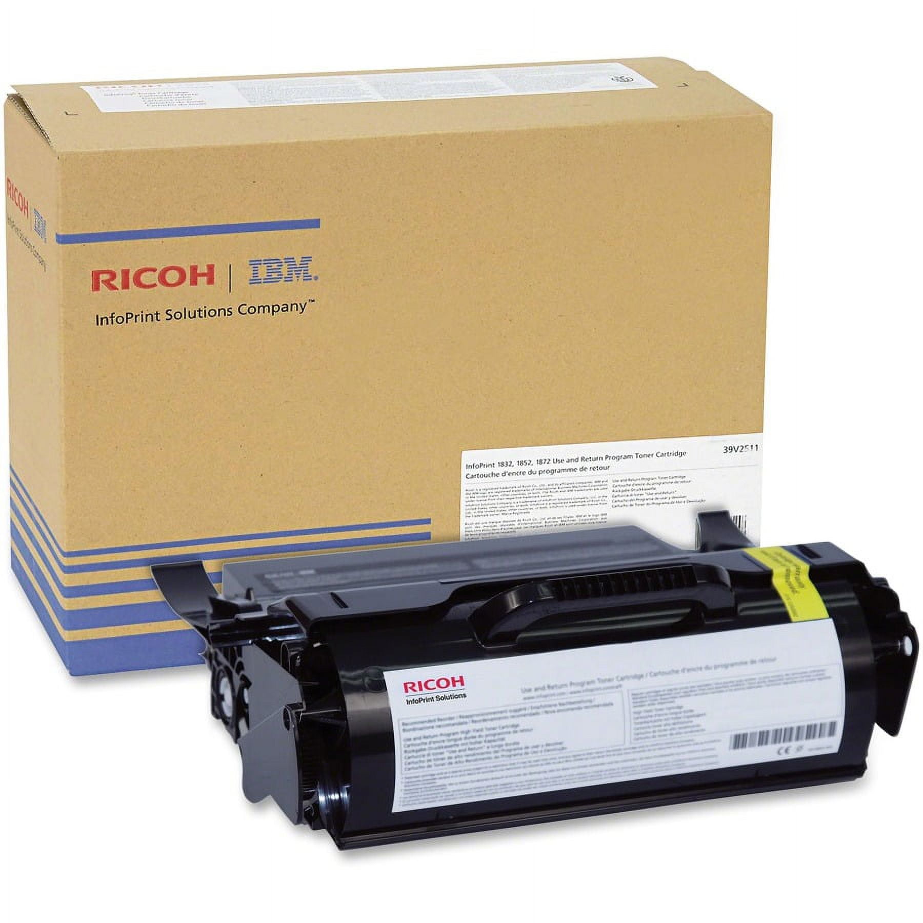 IBM - Black - compatible - toner cartridge Use and Return - for ...