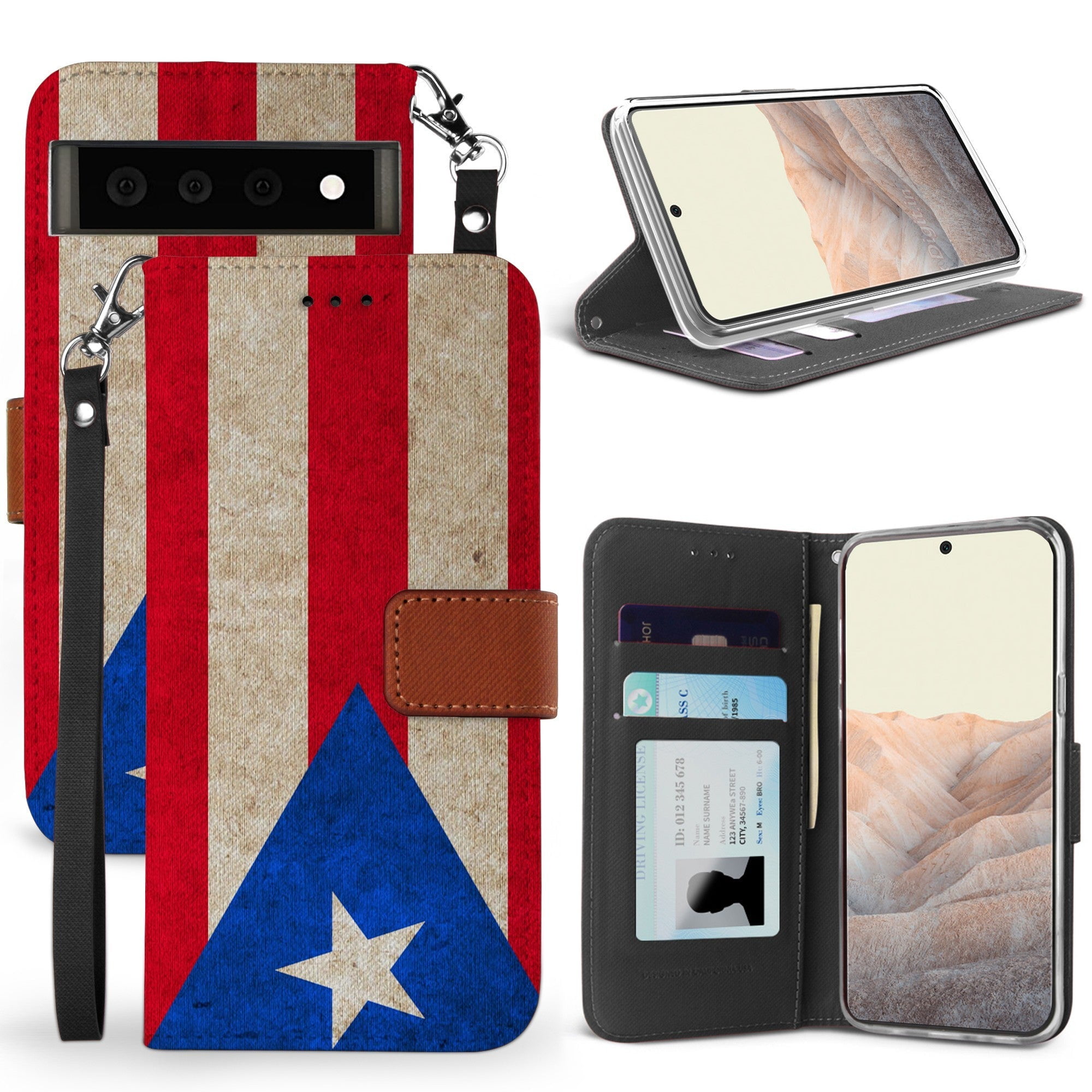 Infolio D Wallet ID Cover Designed For Google Pixel 6 Pro - Walmart.com