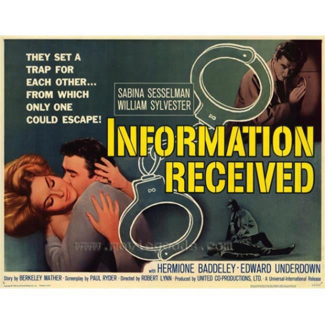Information Received Movie Poster - 27 x 40 in. - Walmart.com
