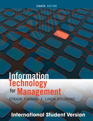 Pre-Owned Information Technology Management (Paperback) 1118092252 9781118092255 - Walmart.com
