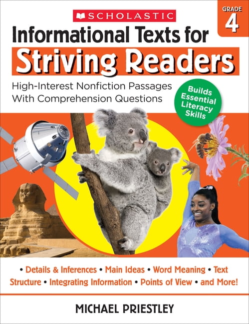 Informational Texts for Striving Readers: Grade 4, (Paperback ...