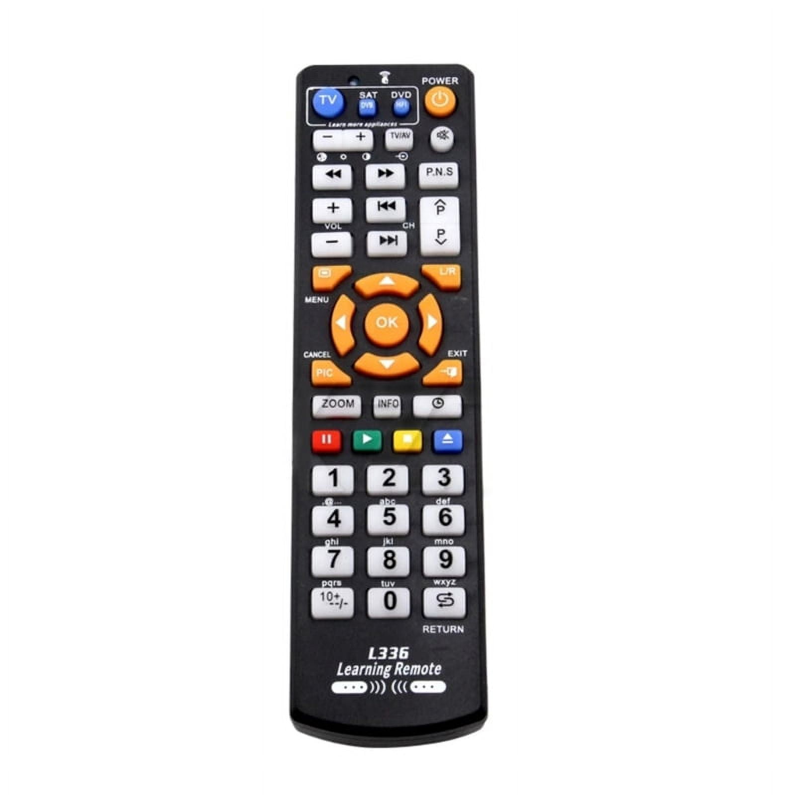 Infrare L336 Remote Control with Learn Function for TV CBL DVD SAT STB ...