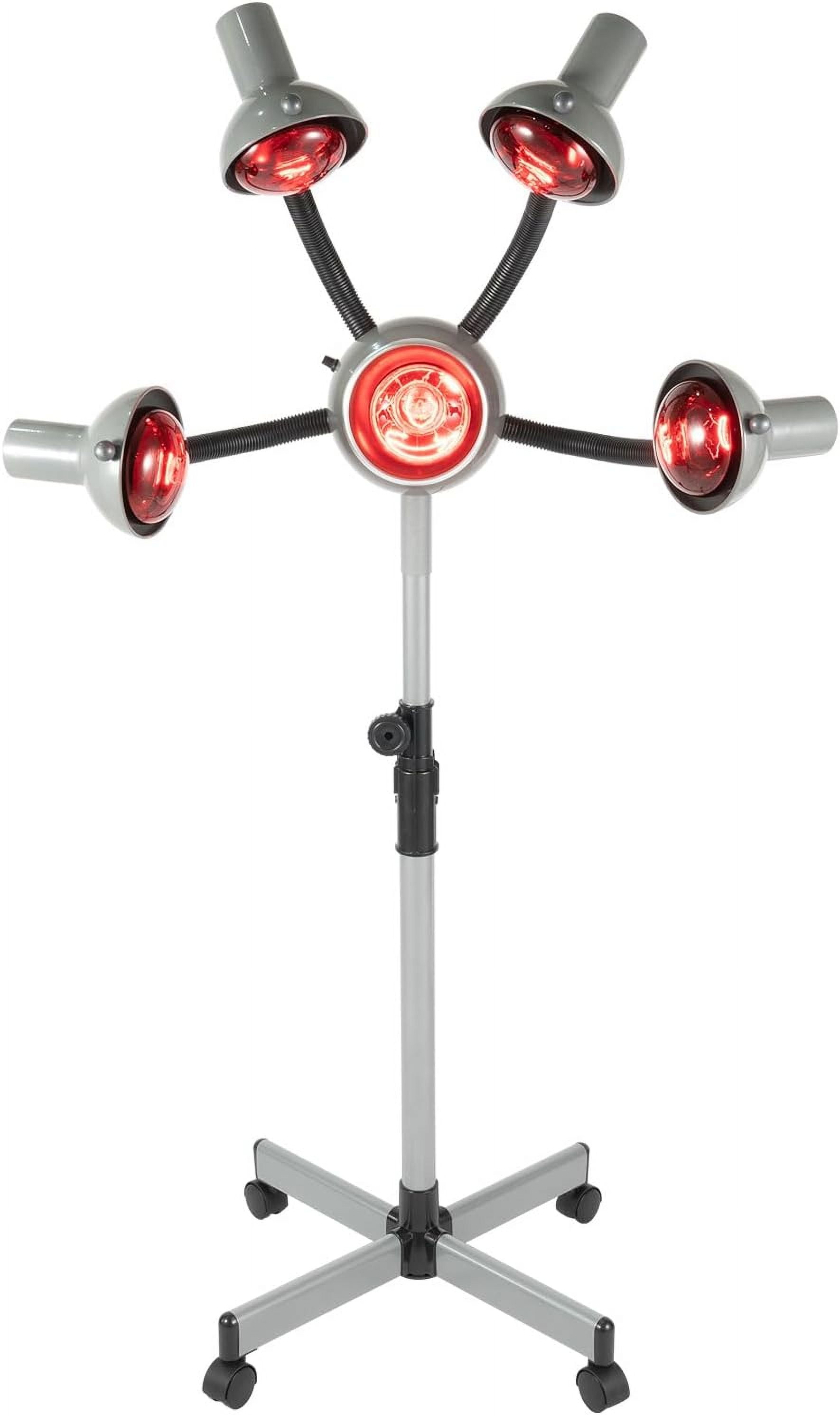 Infrared Color Processor Stand 5 Heads Infrared Heat Lamp Light 110V ...