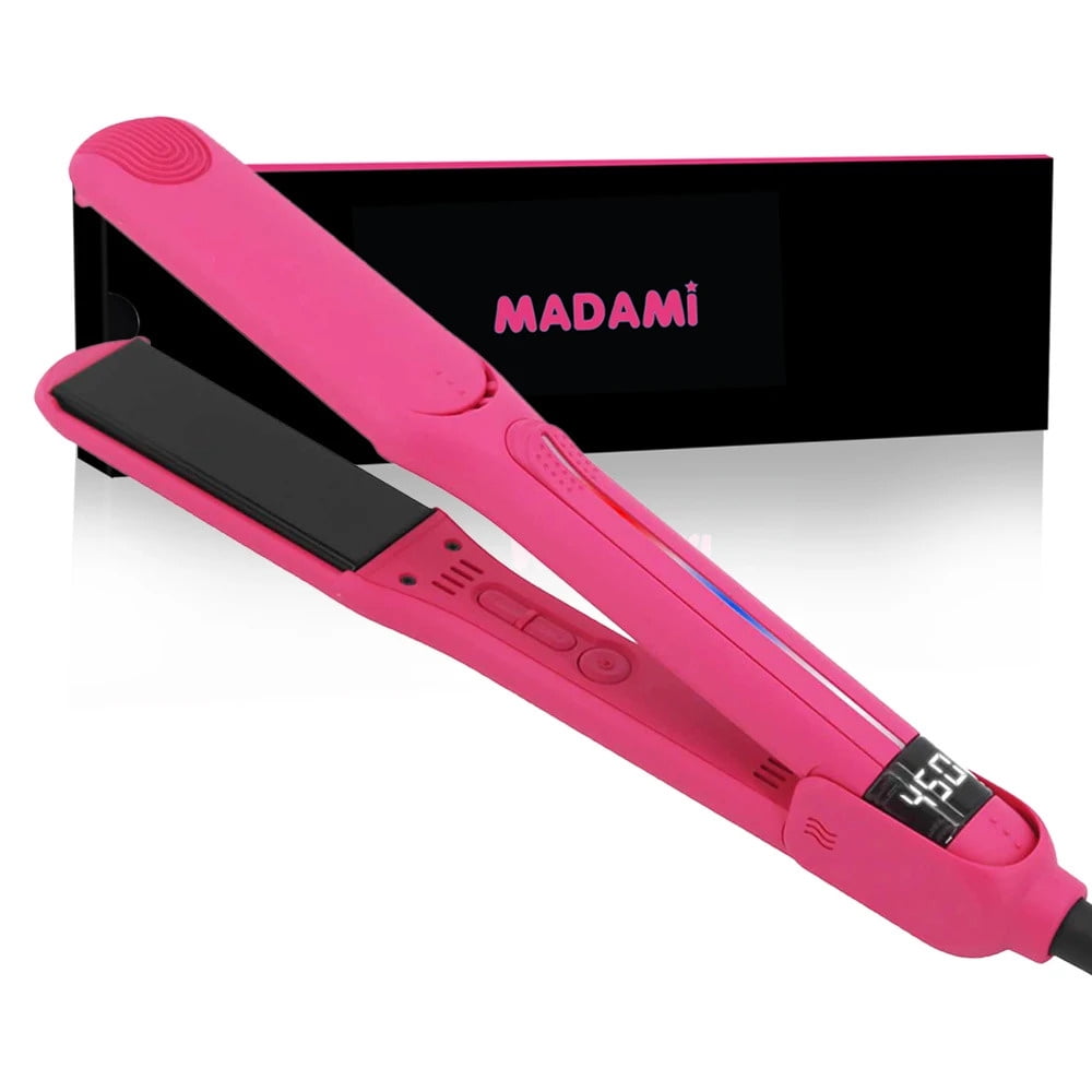 Infrared Flat Iron 450°F / 230℃ 2 In 1 Professional Salon Hair ...
