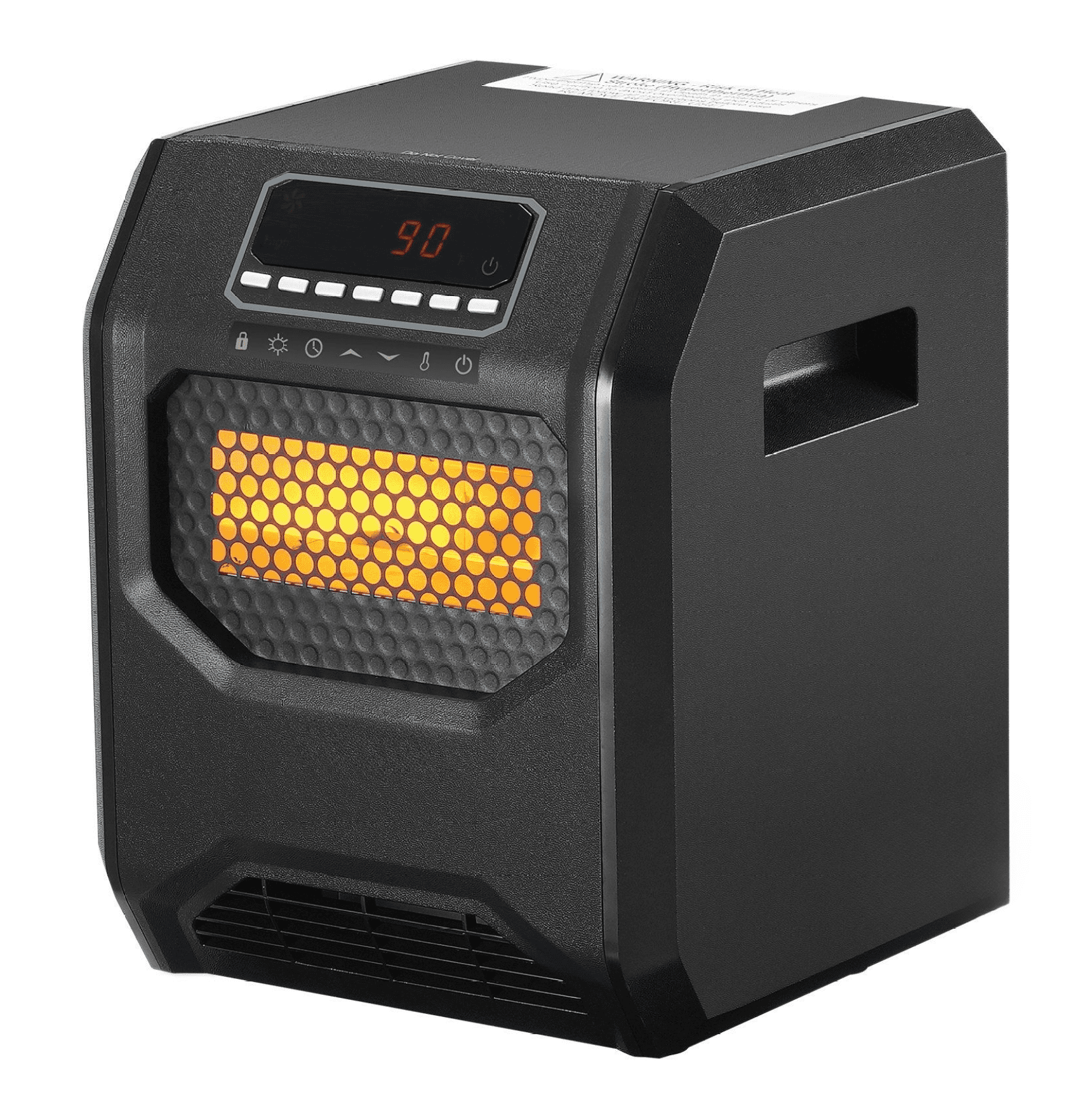 Infrared Heater 1500W Electric Space Heater, Remote Control Patio ...
