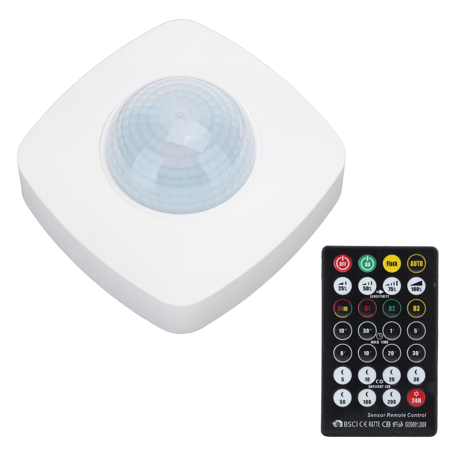 Infrared Human Sensing Switch, Built,in 3 Probes, 10s,30min Delay, Easy ...