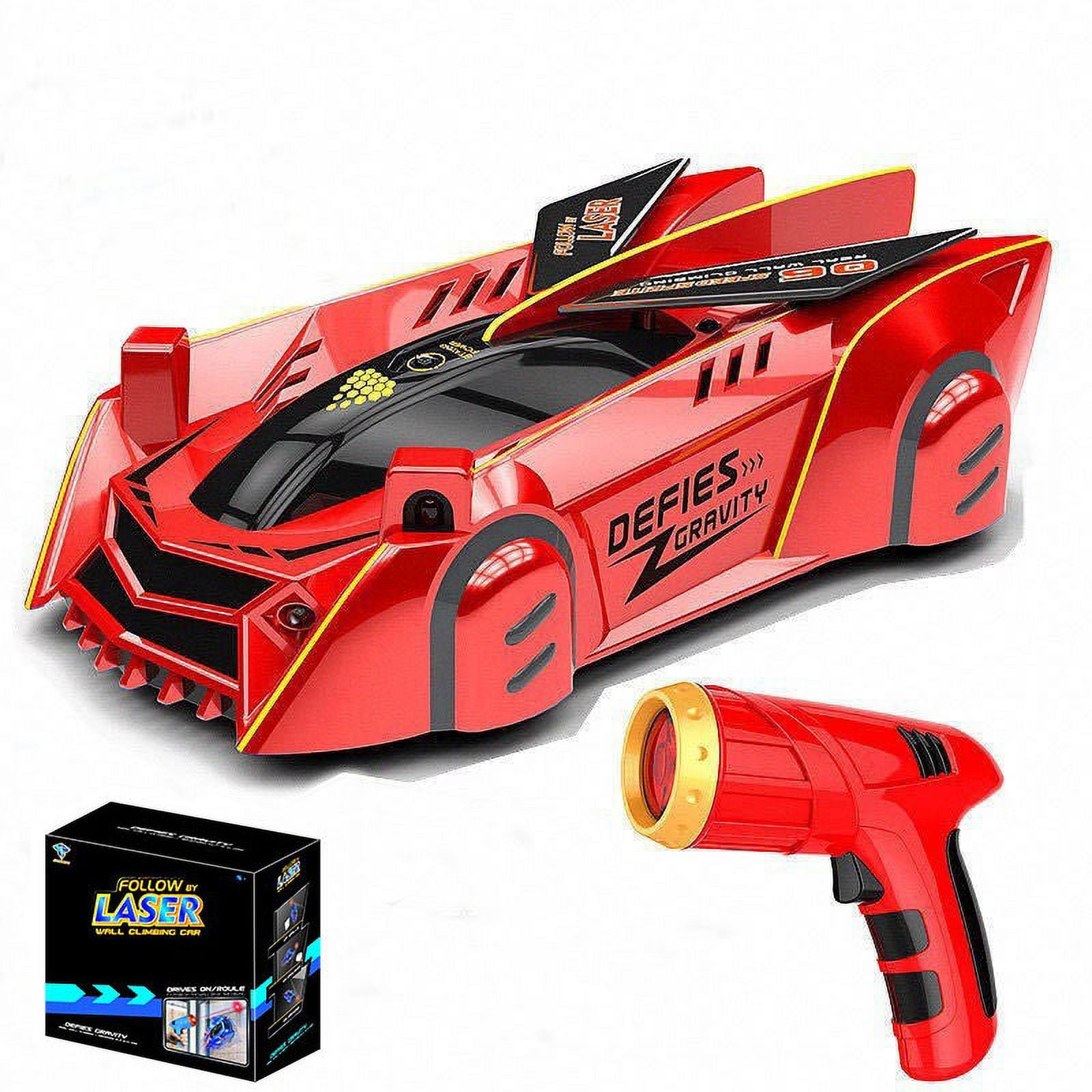 Infrared Induction Spotlight Wall-Climbing Car Watch Remote Control Car ...