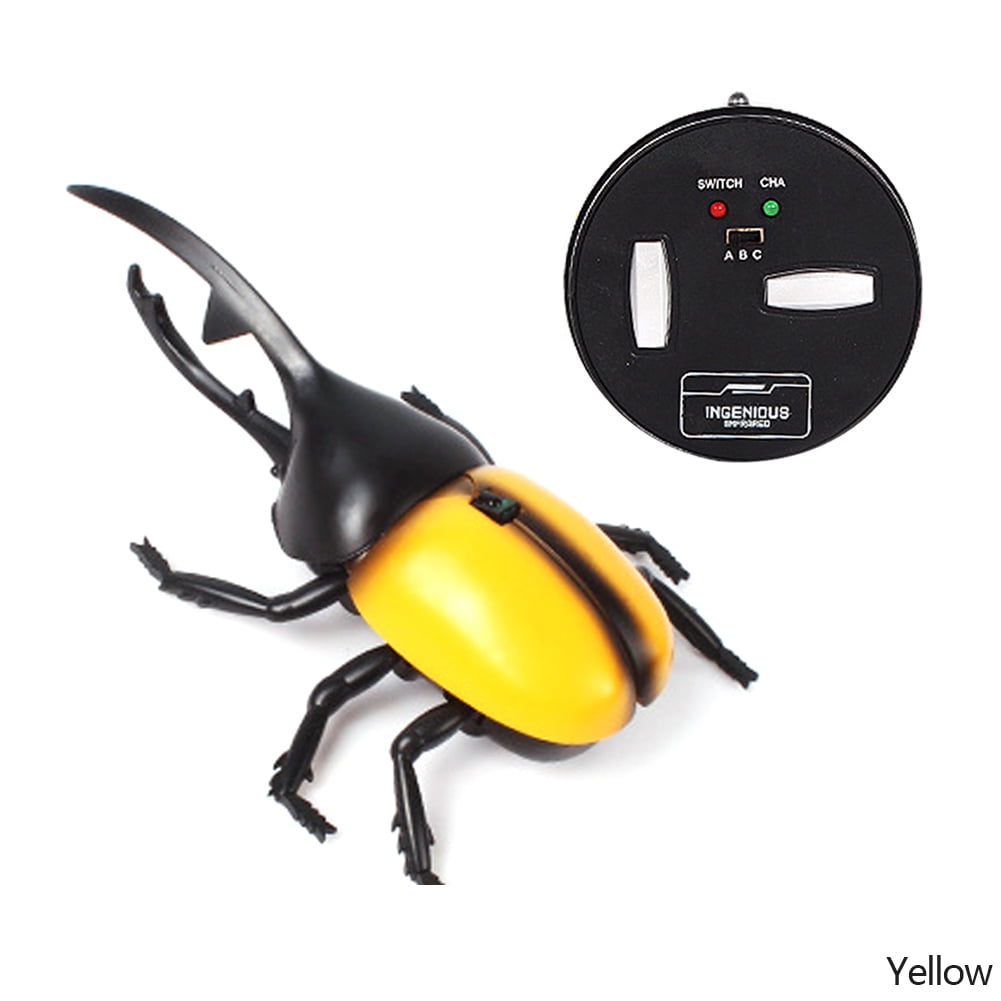 Infrared Lifelike Remote Control Beetle Toys Realistic Rake Scaraba ...
