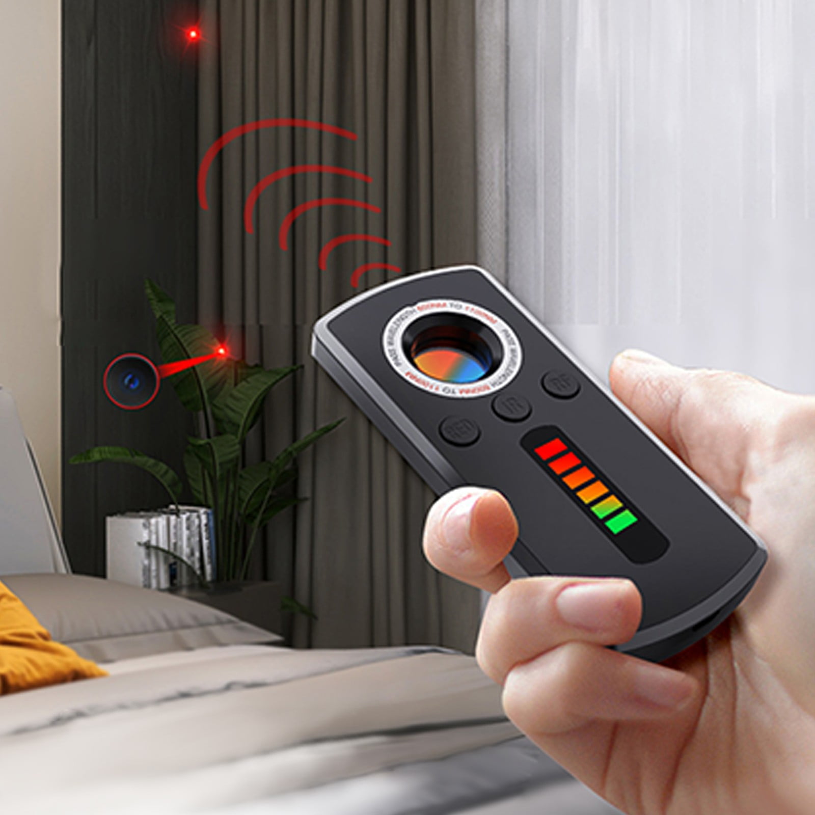 Infrared Motion Detector, Wireless Security Camera, Portable Night ...