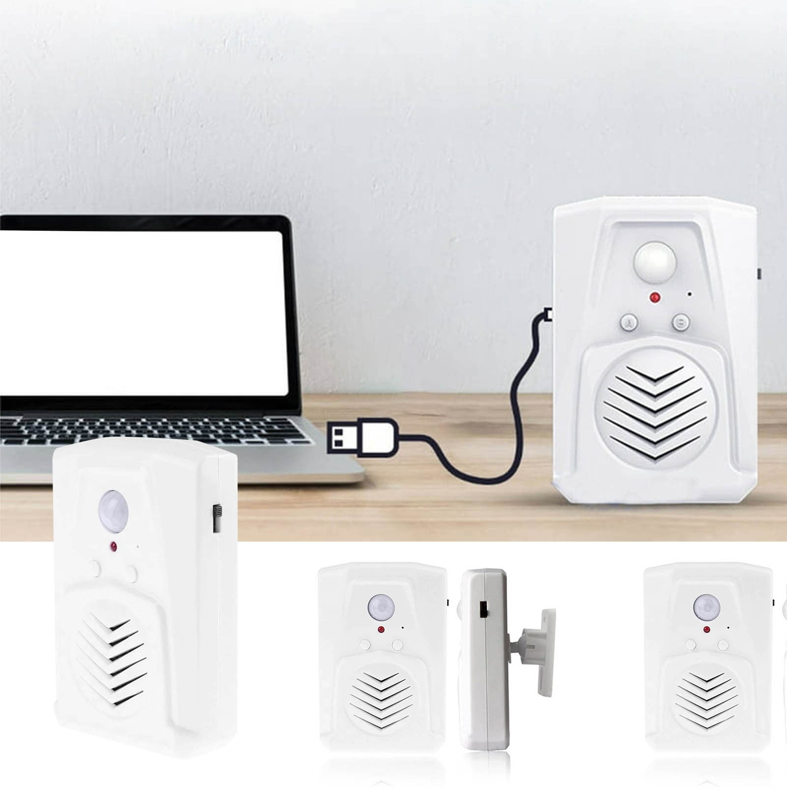Infrared Motion Sensor Activated Sound Speaker Replaceable Voice House ...