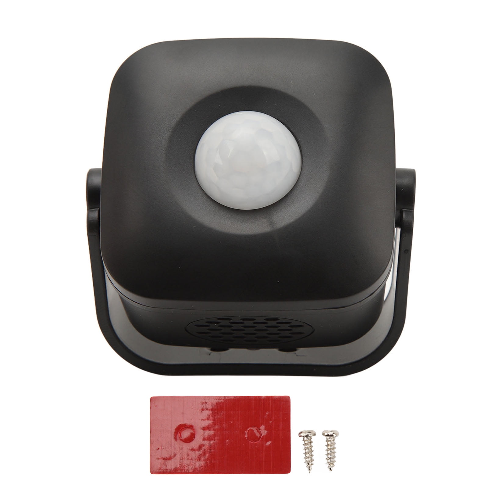 Infrared Motion Sensor Doorbell Alarm Detector with Audio Player, Black ...