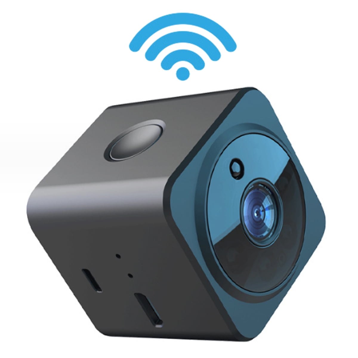 Infrared Night Vision Camera WiFi Wireless Nanny Camera, 2 Way Intercom ...