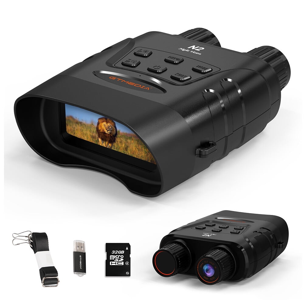 Infrared Night Vision Goggles Digital Zoom Video Record Binoculars w ...