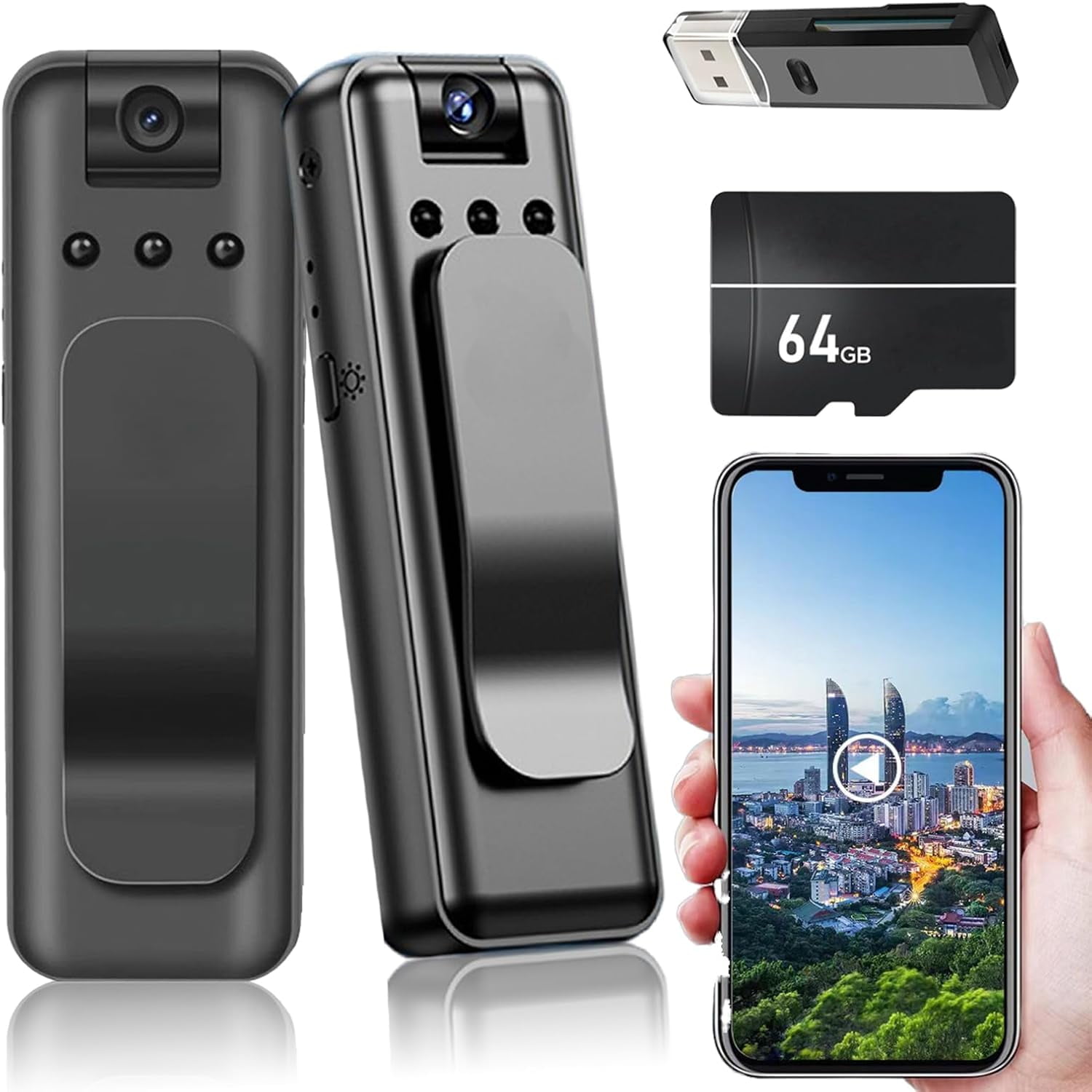 Infrared Night Vision Portable Recorder – Night Vision Mini Video ...