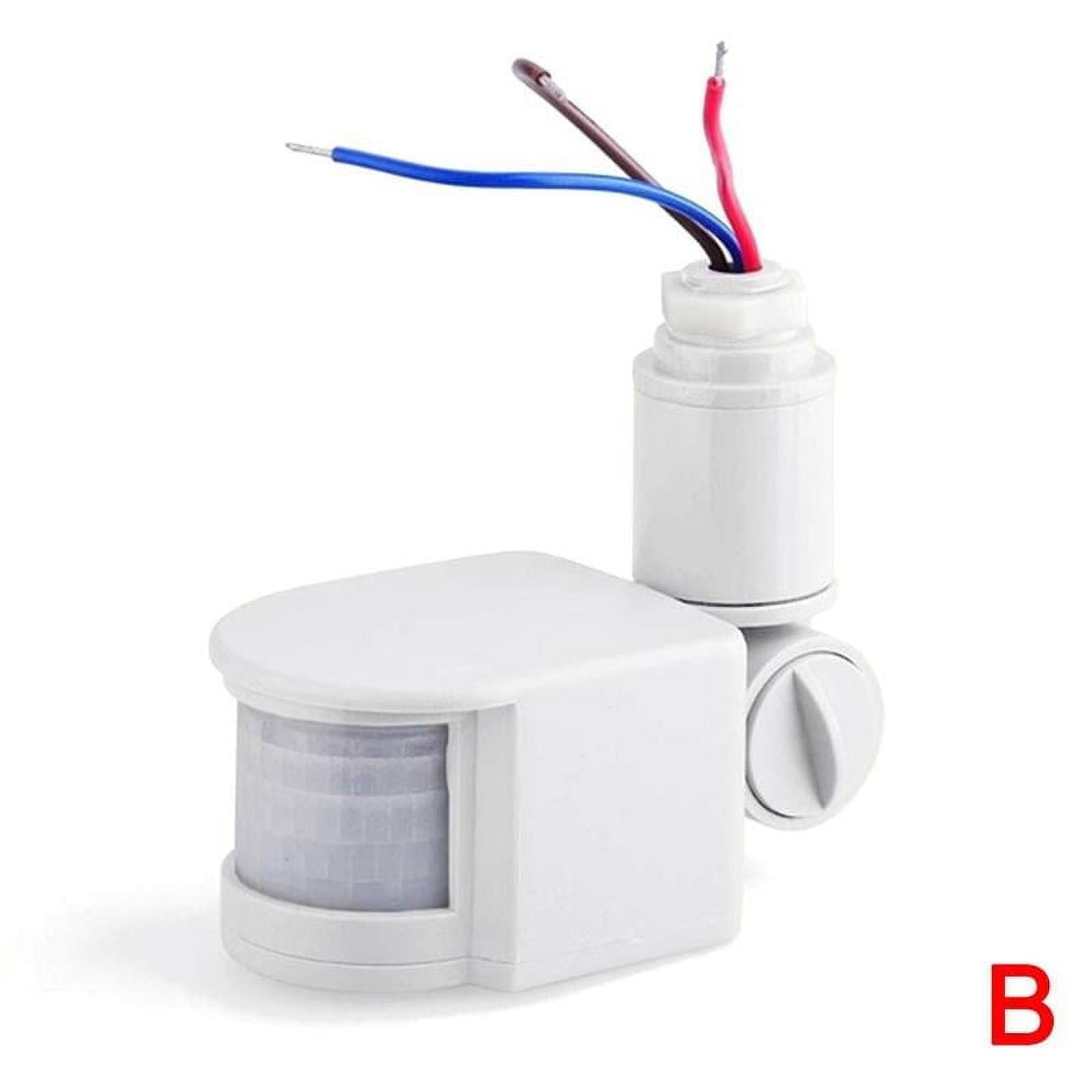 Infrared PIR Motion Sensor Switch Light Switch With Outdoor E1B5 LED ...