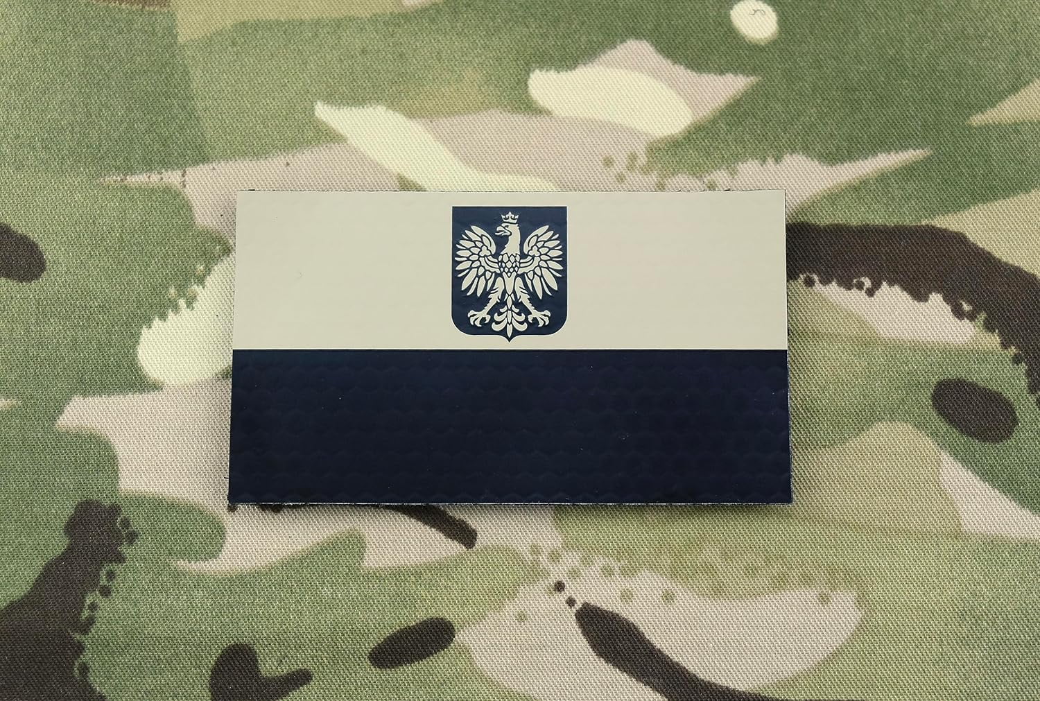 Infrared Poland Flag Patch JW GROM Formoza Komandosów Specjalne IR Hook ...