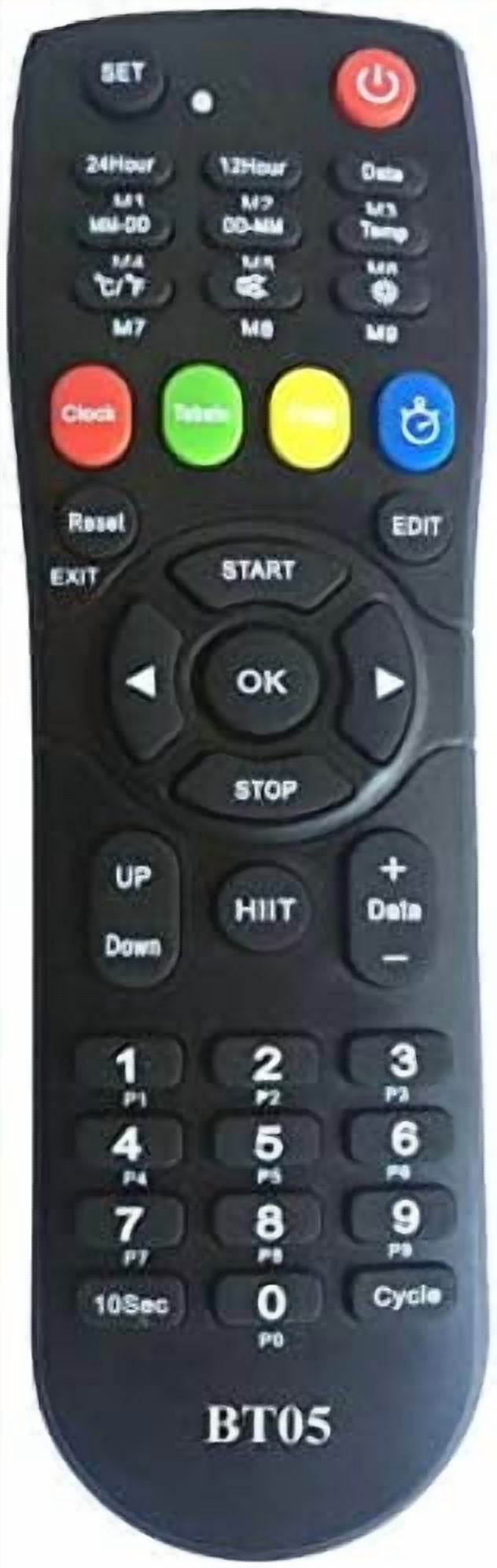 Infrared Remote Control Countdown Clock, Interval Timer, Wall Clock ...