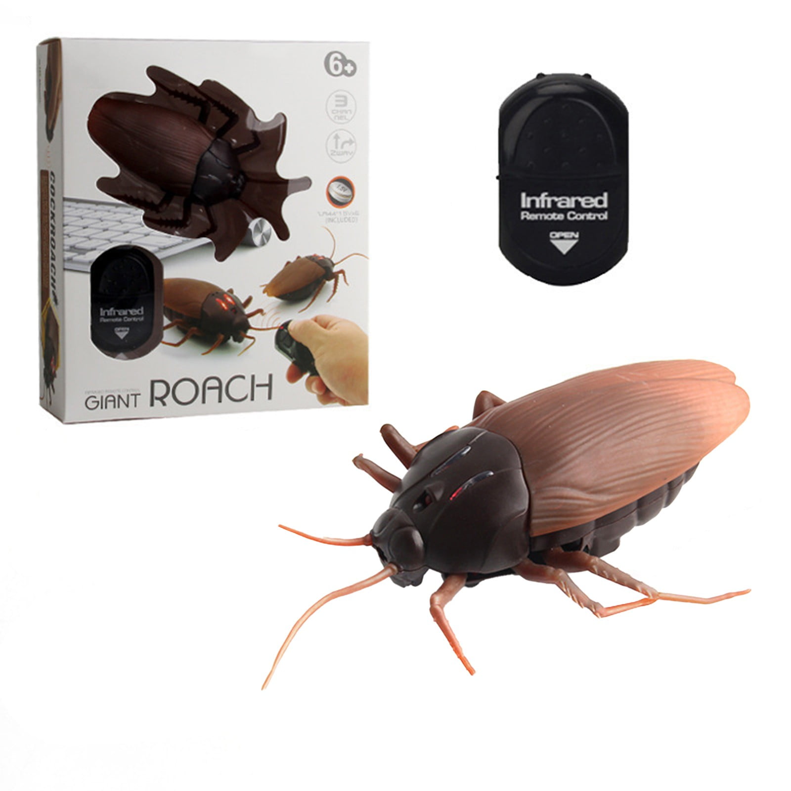 Infrared Remote Control Prank Toy – Motion-Activated Animal Simulator ...