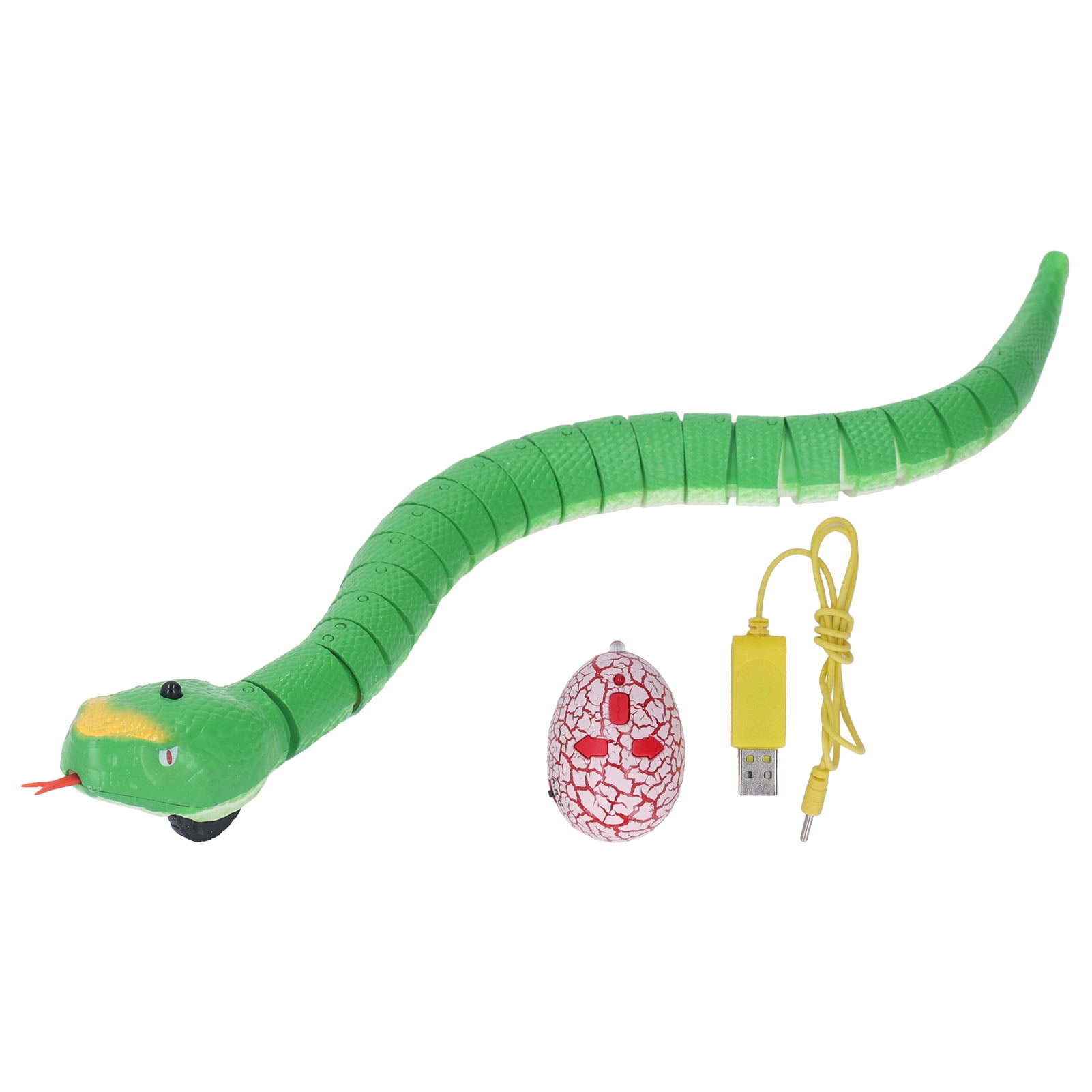 Infrared Remote Control Snake Realistic RC Snake Toy with Retractable ...