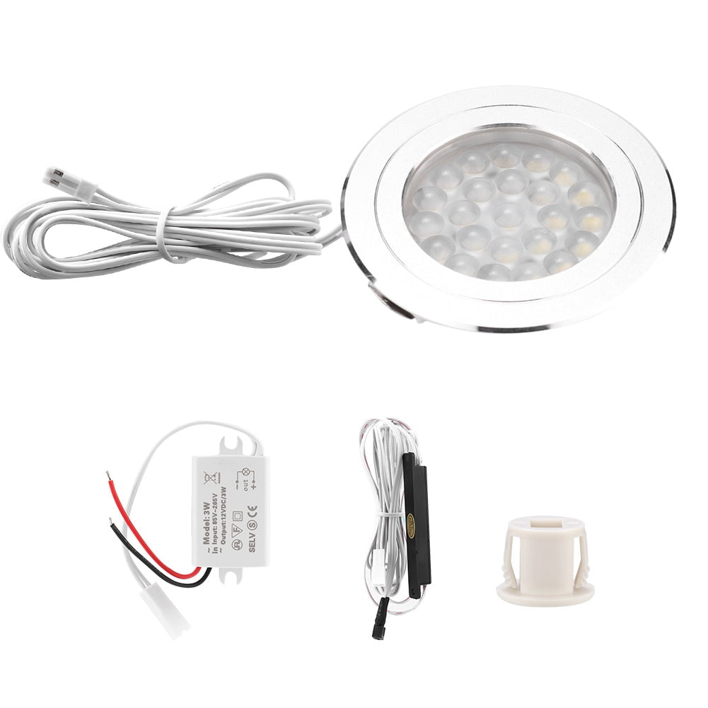 Infrared Sensor LED Recessed Light AC85V-275V Warm White - Walmart.com