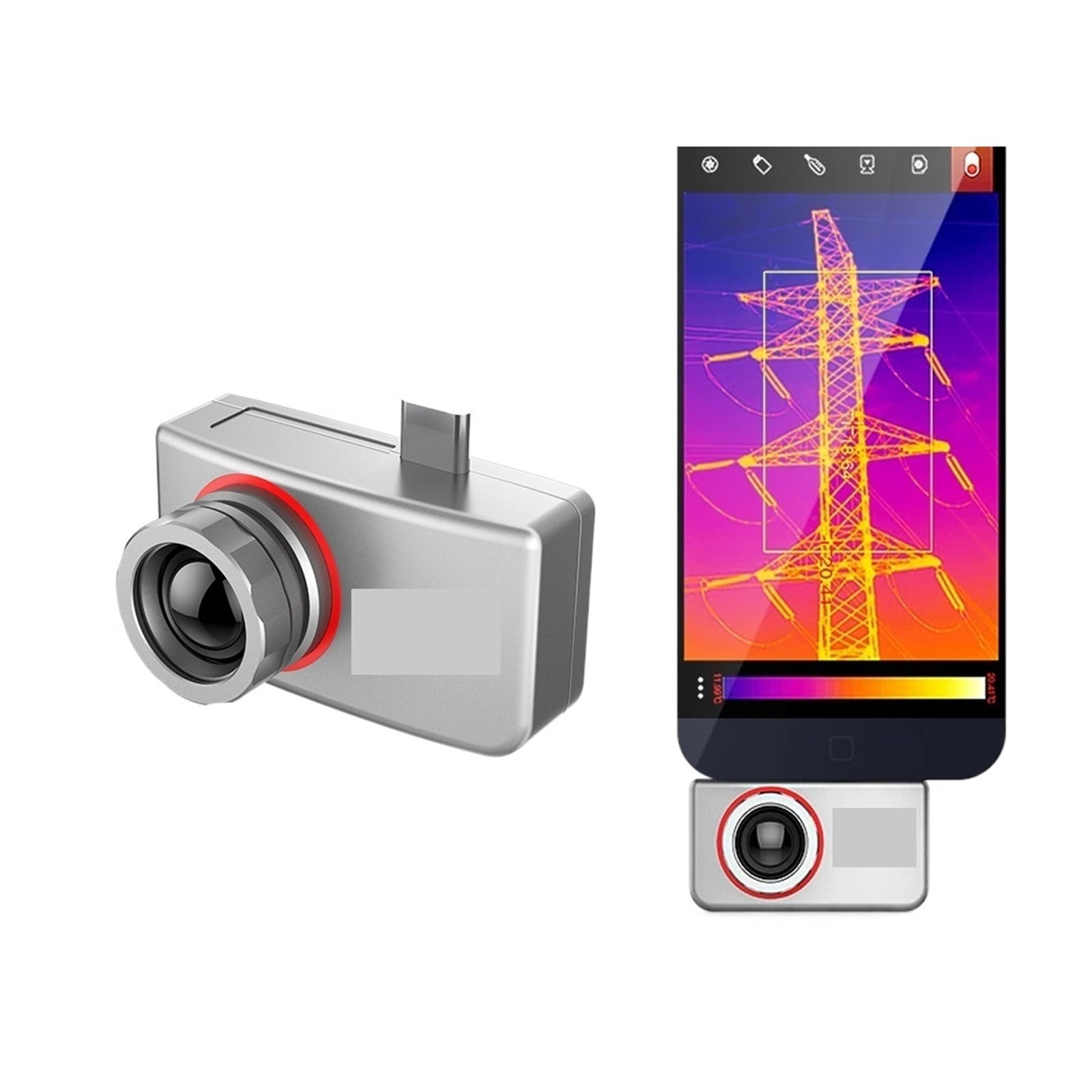 Infrared Thermal Imager Industrial Detection Hot Spot Tracking Mobile ...