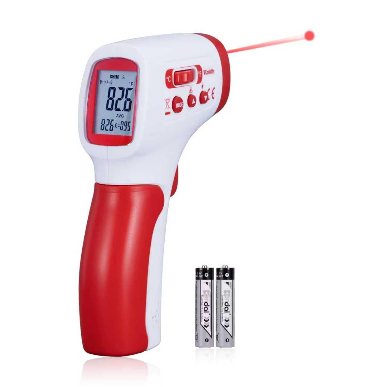 Infrared Thermometer for Meat,Laser Temperature Gun,-58~1112°F,DS 12:1 ...