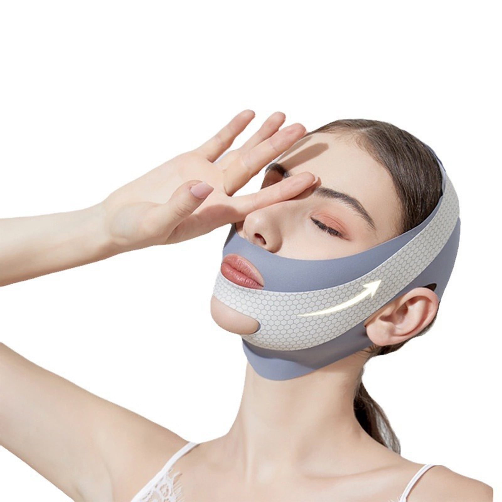 Infrared V Face Bandage - 20.5 Inch Face Lifting & Firming Mask ...