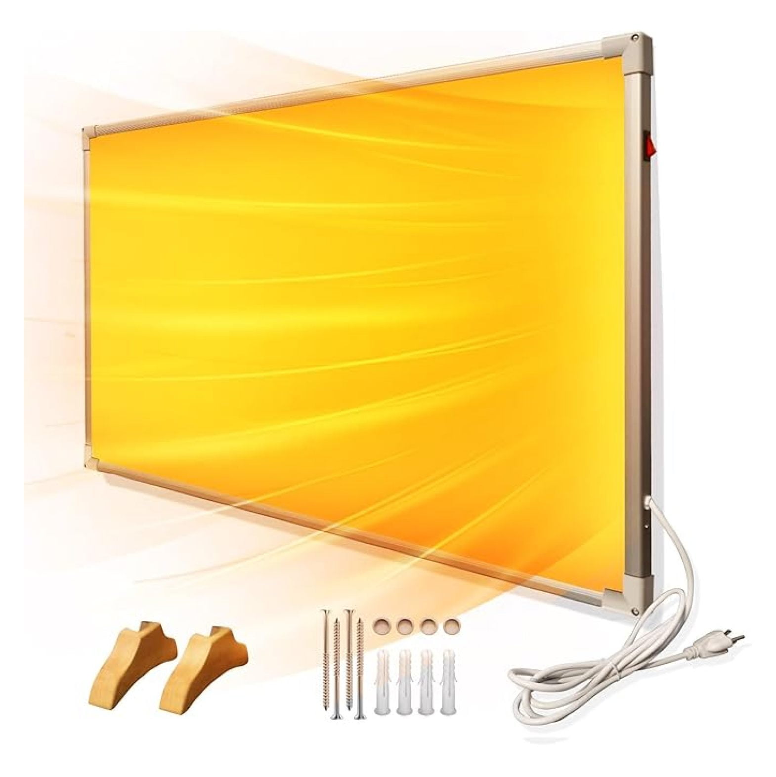 Infrared Wall Heater 550W, Fast Heating Panel, Energy Efficient ...