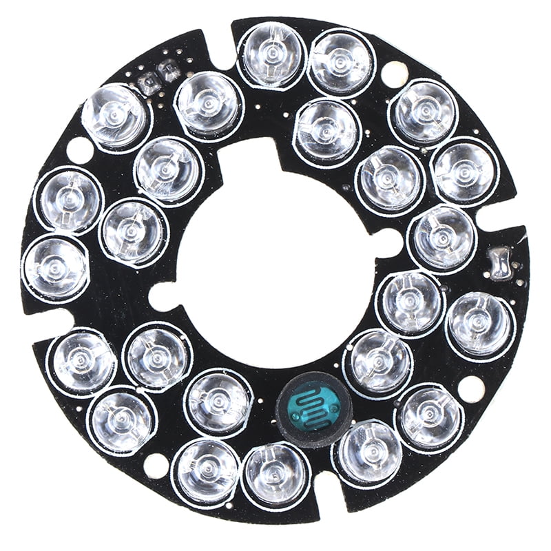 Infrared light 24 Grain 850nm IR LED board for Surveillance cameras ...