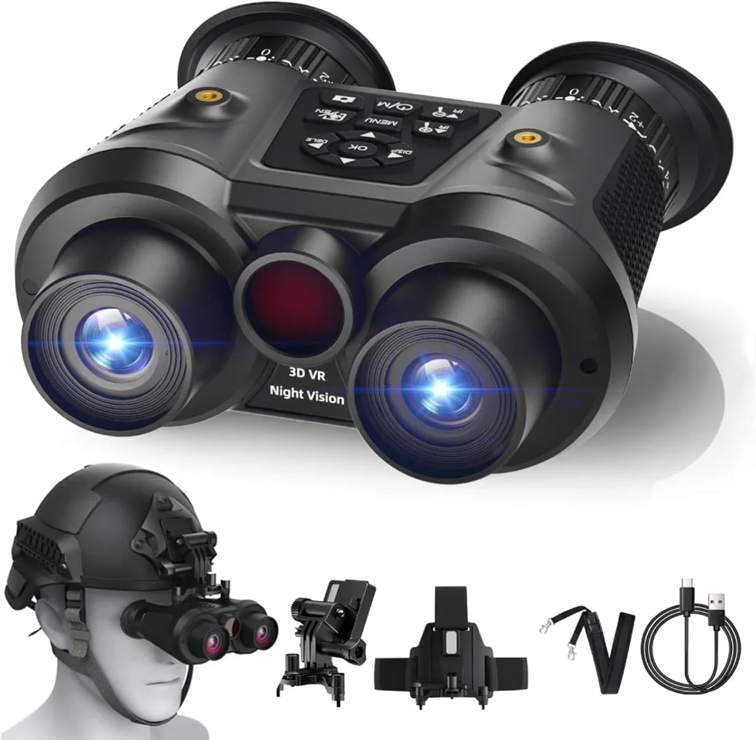 Infrared night vision goggles military tactical for Adults, Helmet ...