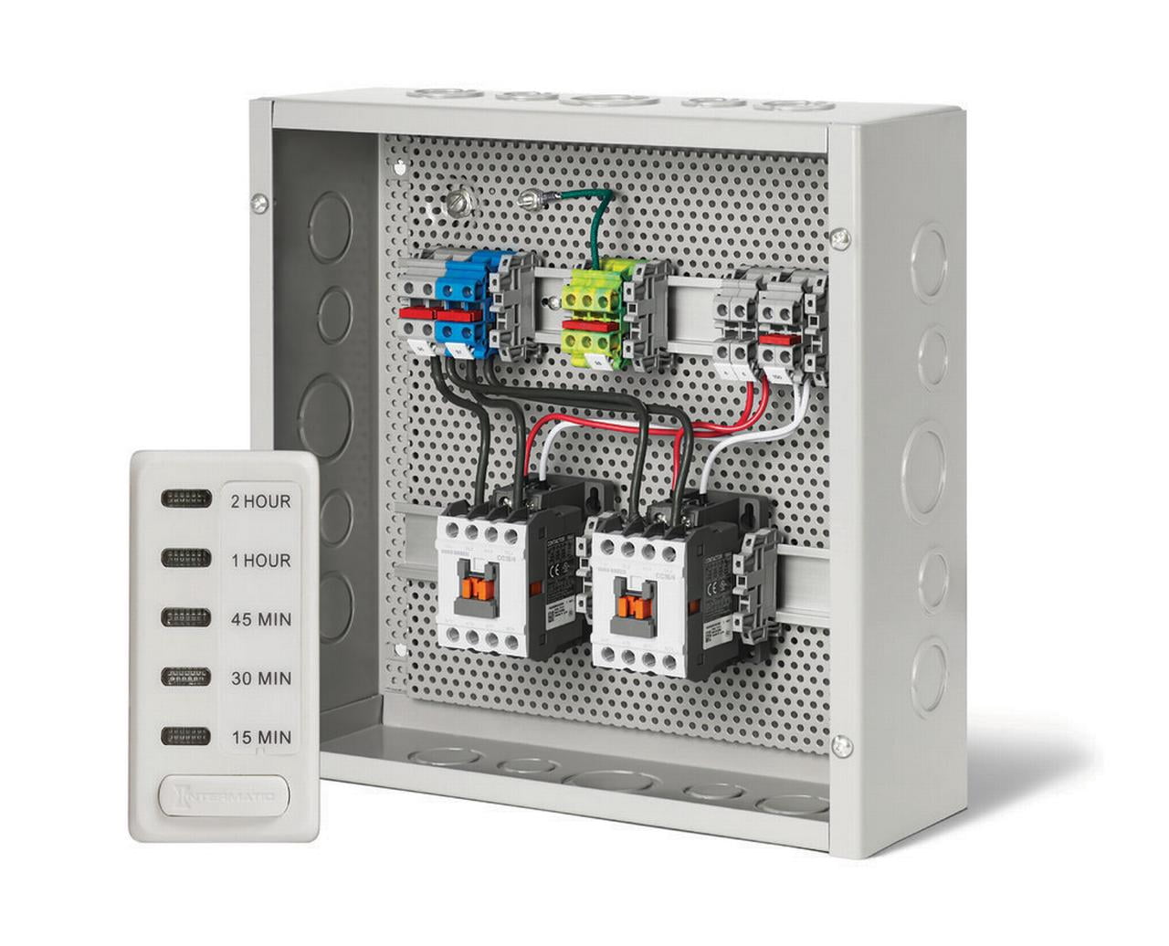 Infratech 14 4710 CP-12000-2X Dual Contactor Panel - Gray Color ...