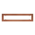 Infratech 18 2300CP 39 in. Flush Mount Frame Copper Color - Walmart.com