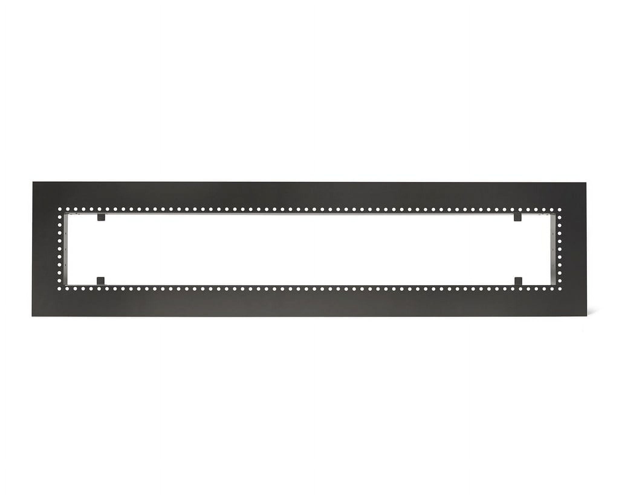 Infratech 18 2305BL 61 in. Flush Mount Frame Black Color - Walmart.com