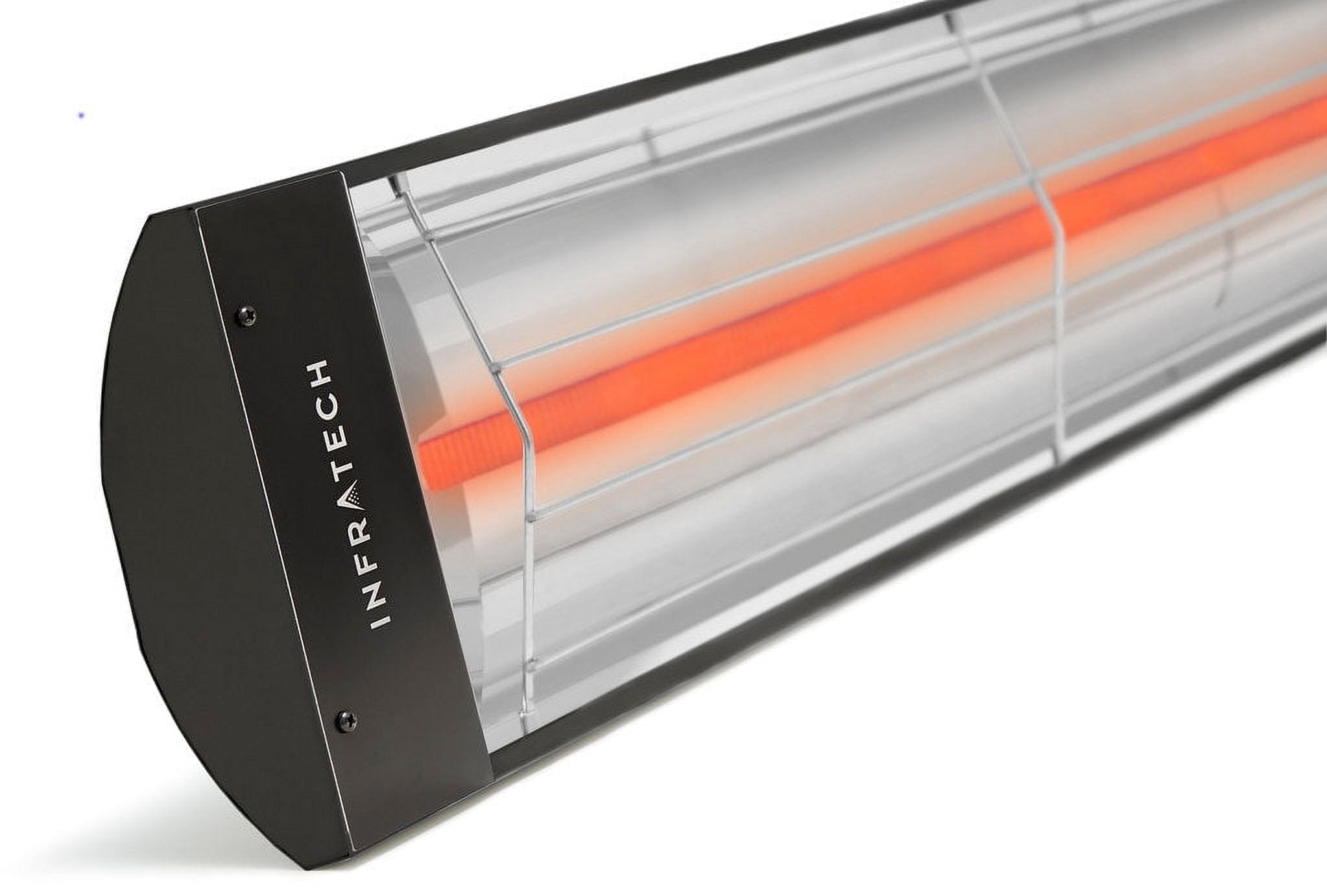 Infratech C4024BL Infrared Electric Patio Heater Black - Walmart.com