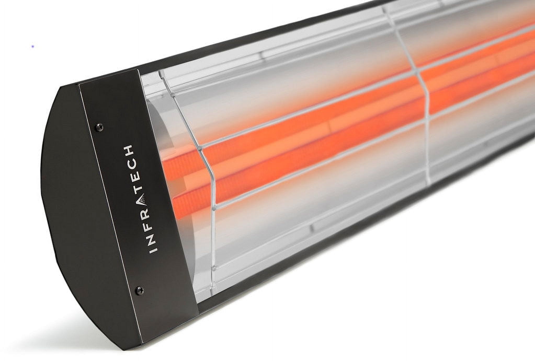 Infratech CD5224BL Infrared Electric Patio Heater Black - Walmart.com