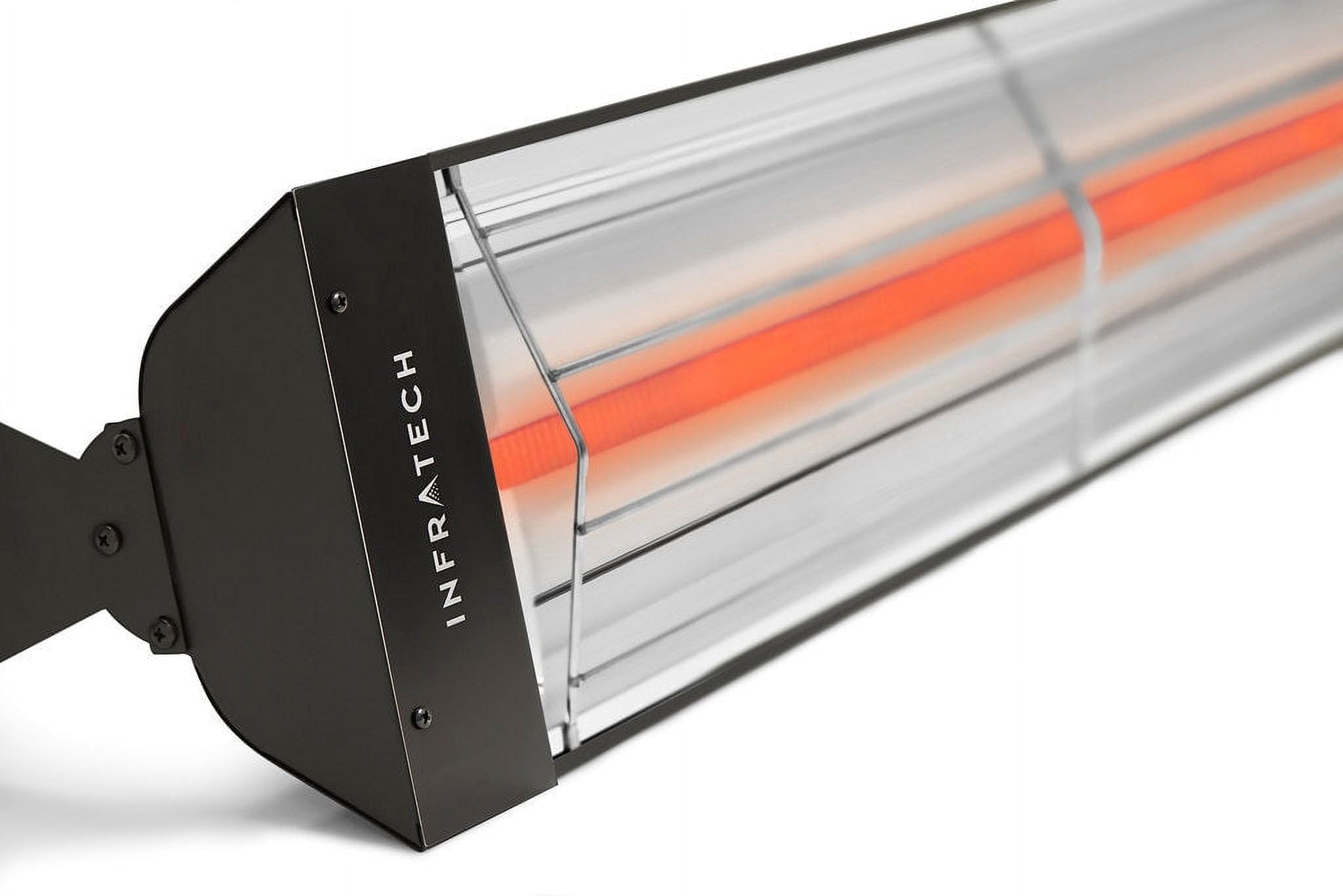 Infratech W4024BL Infrared Electric Patio Heater Black - Walmart.com