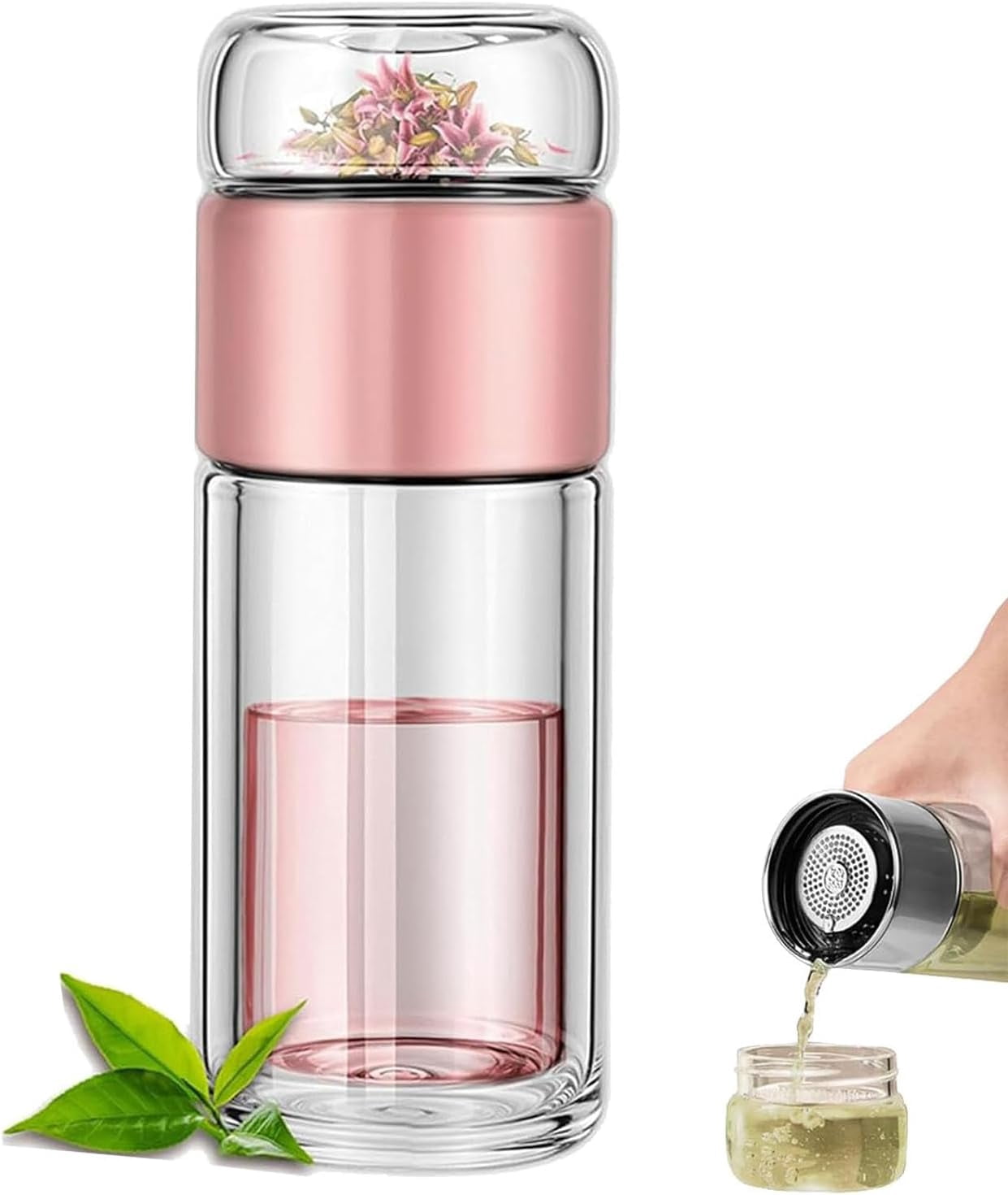 Infusifie, Infusifie Tea Infuser, 2025 New Glass Tea Infuser Bottle ...
