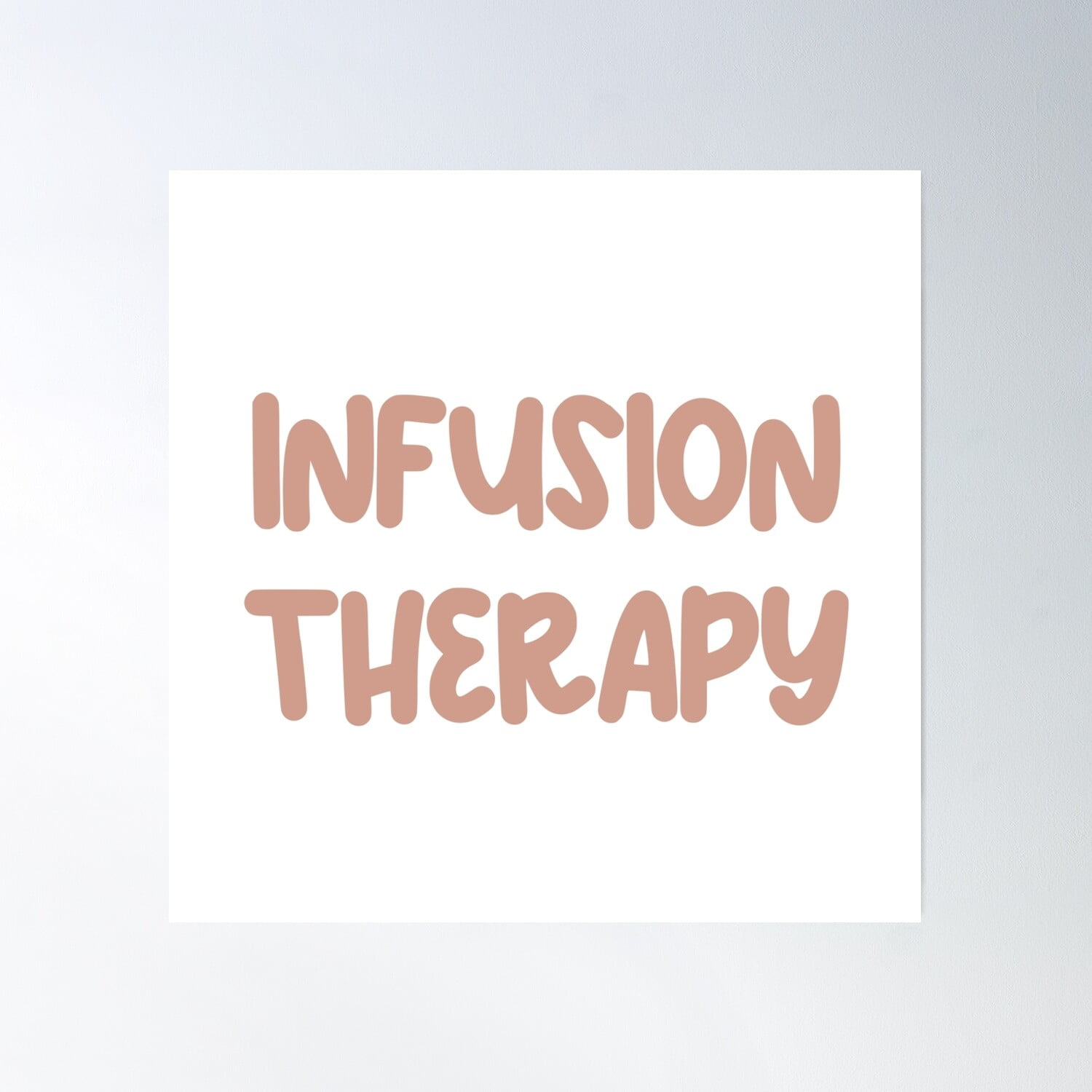 Infusion Therapy Nurse Poster Wall Art, Modern Wall Decor, 24x24 ...
