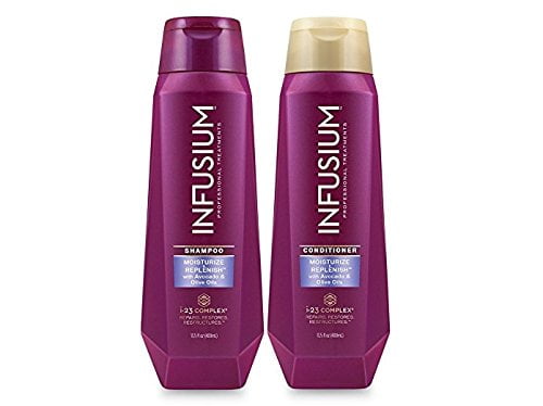 Infusium Moisturize & Replenish Shampoo and Conditoner 13.5oz Each ...