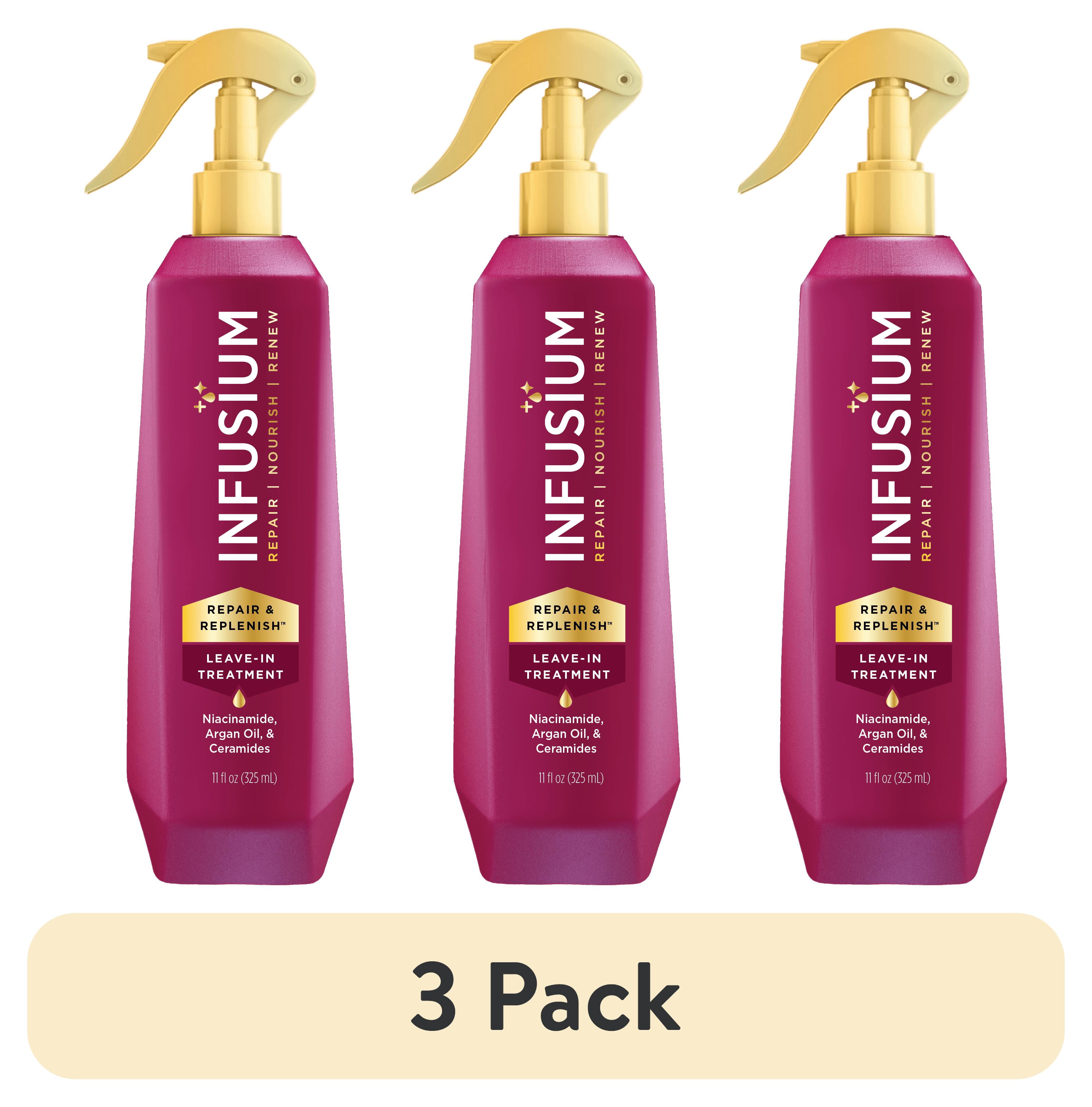 (3 pack) Infusium Repair & Replenish Leave-in Treatment Spray for All ...