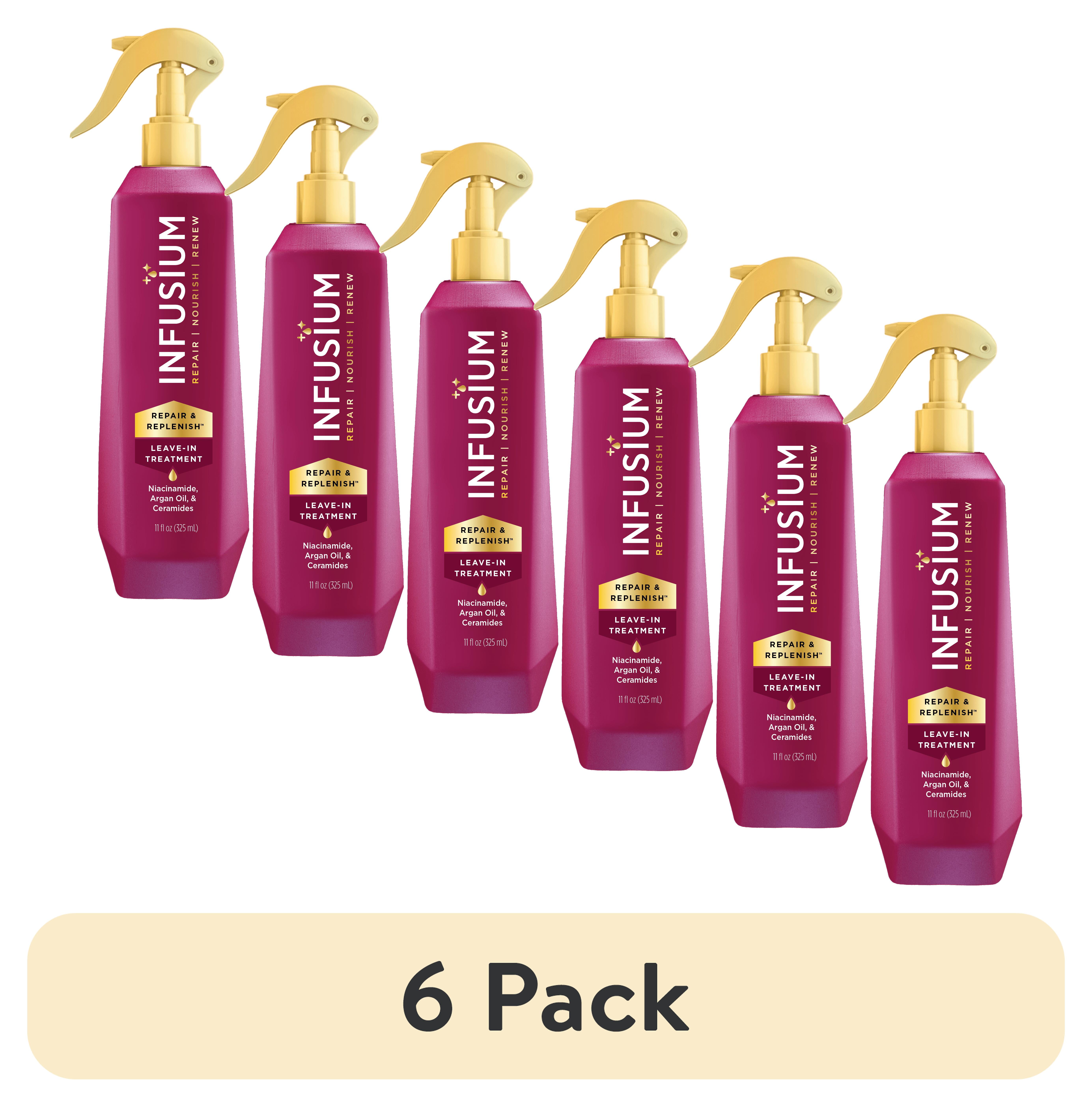 (6 pack) Infusium Repair & Replenish Leave-in Treatment Spray for All ...