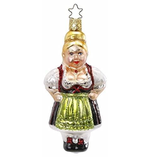 Inge Glas Oktoberfest Heidi Beer Waitress German Glass Christmas ...