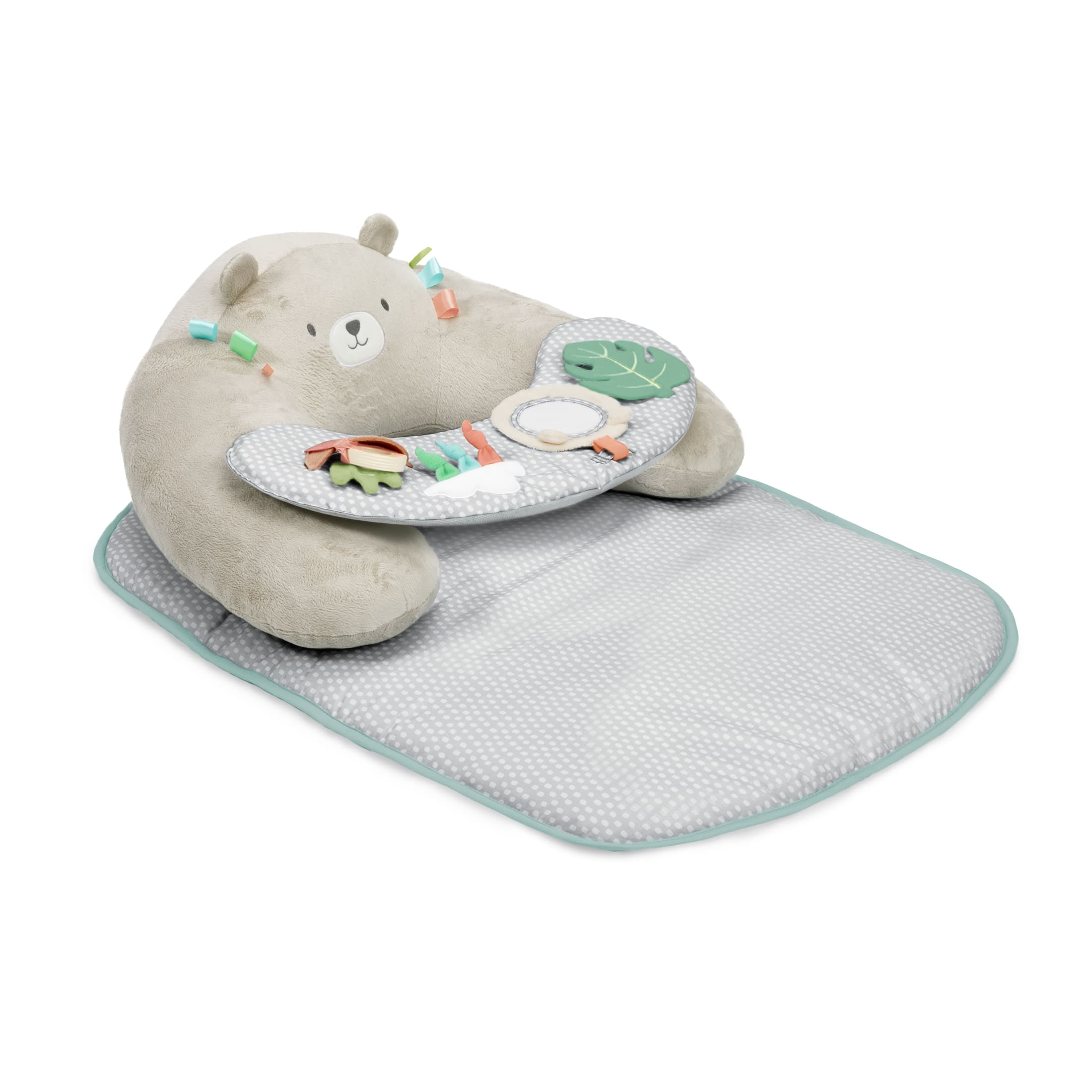 Ingenuity Cozy Prop 4-in-1 Sit Up & Prop Activity Mat for Baby ...