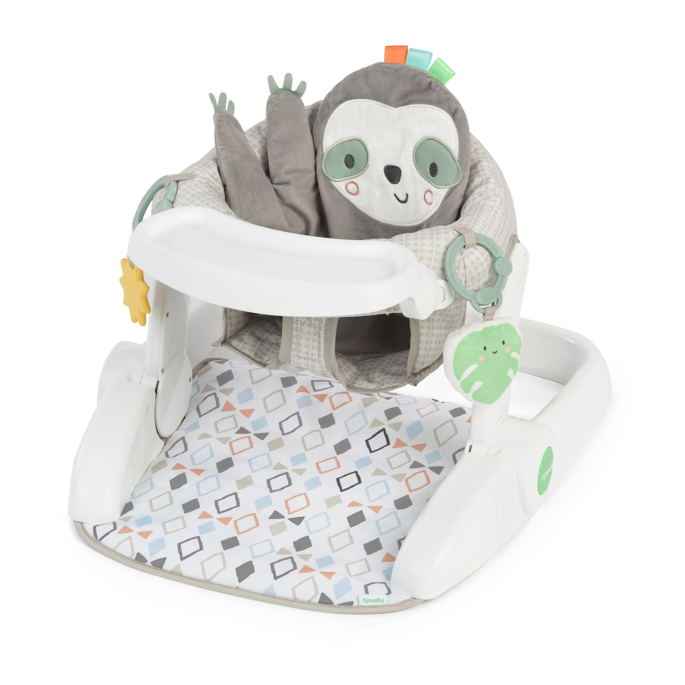 Ingenuity Prop Spot Learn-to-Sit Floor Seat for Baby, Unisex, For Ages ...