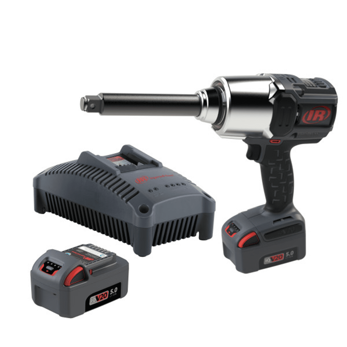 Ingersoll Rand 3/4" 20V Cordless Impact Wrench 2 Battery Kit, 2000 ft ...