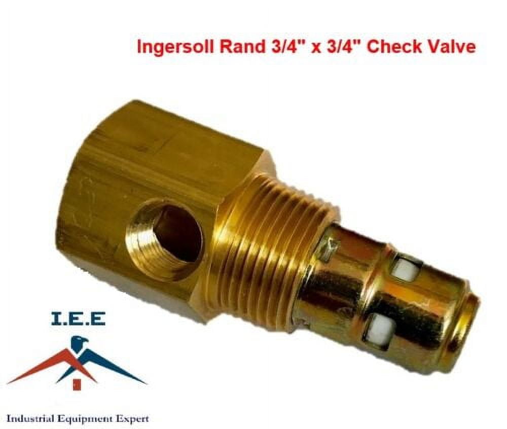 Ingersoll Rand 32306953 3/4" X 3/4" Brass Air Compressor Check Valve ...