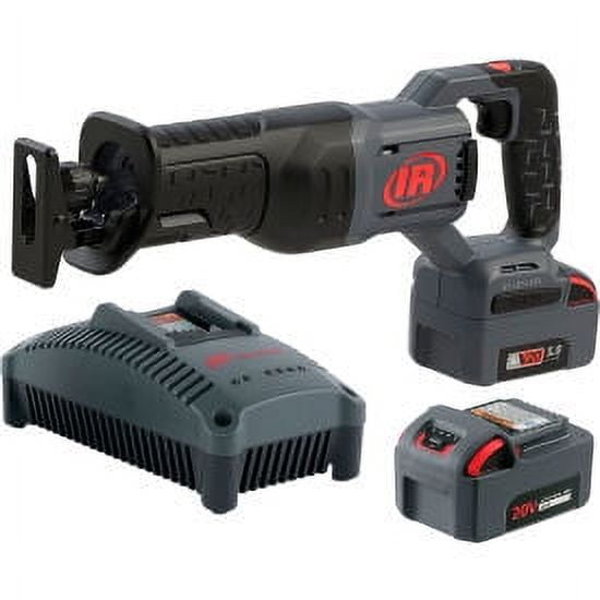 Ingersoll Rand Cordless Reciprocating Saw Kit 1-1/4"" Stroke 20V - Walmart.com